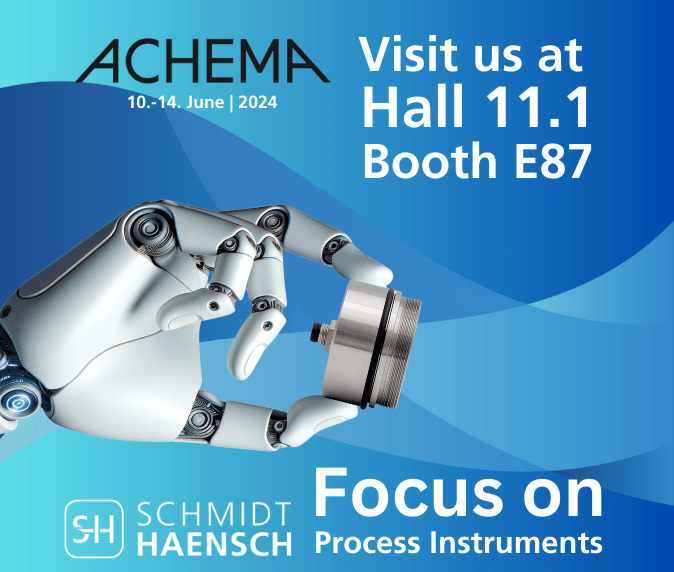Messe: ACHEMA 2024 | SCHMIDT + HAENSCH